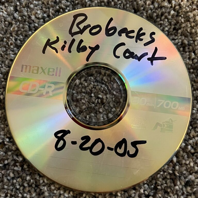 Live @ Kilby (August 20th 2005) - The Brobecks Wiki